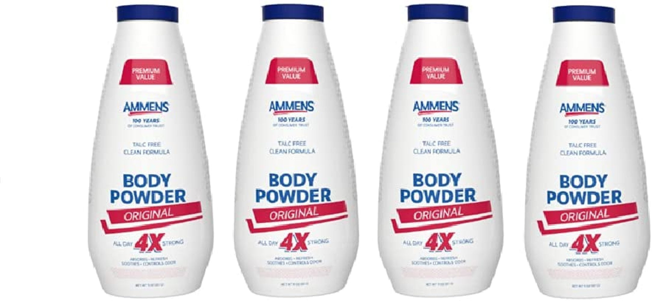 Ammens All Day Protection, Medicated, Deodorant Powder, Original,11 oz ...