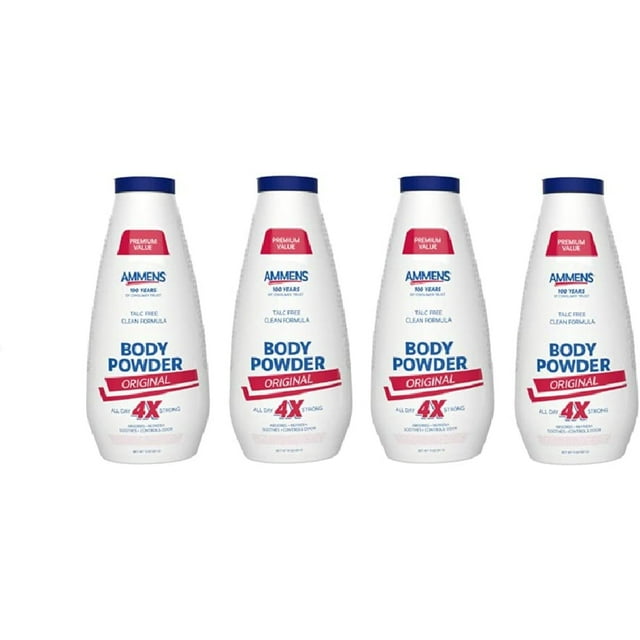 Ammens All Day Protection, Medicated, Deodorant Powder, Original,11 oz ...