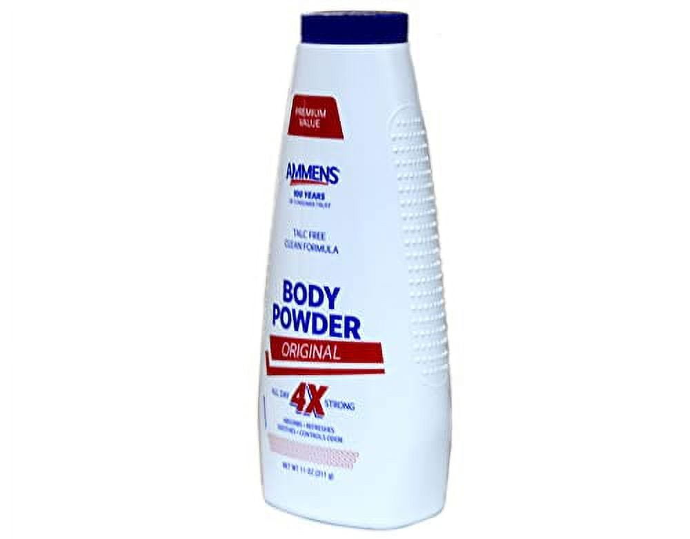 TeviRoom Ammens Powder, Medicated Skin Rash Relief and Deodorant, 11 ...