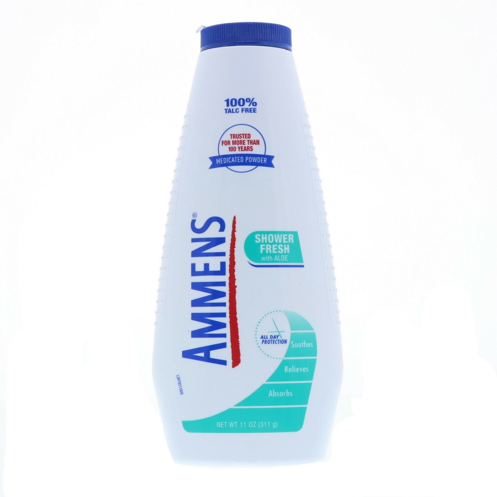 Ammens Powder Shower Fresh Talc Free 11 oz - Walmart.com