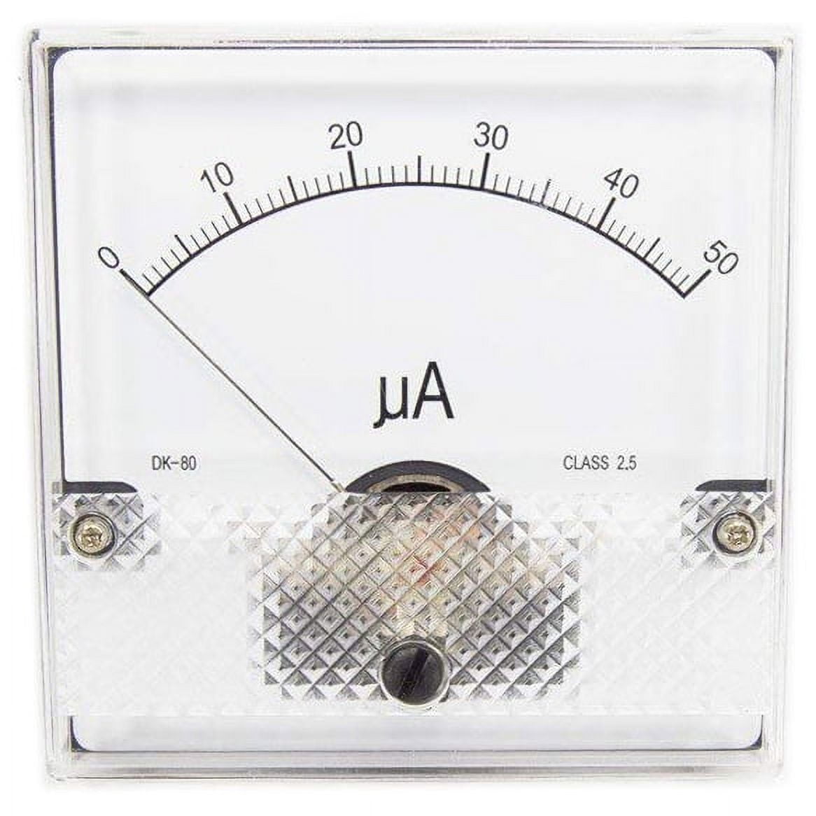 Ammeter DC 0-50µA Meter Movement, 1µA Resolution - Walmart.com