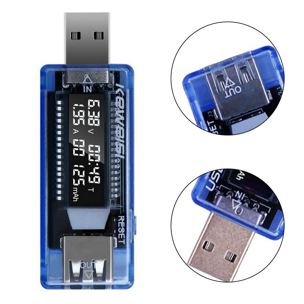 Ammeter USB Voltmeter Repairing Tools Power Meter Power Testing Voltage ...