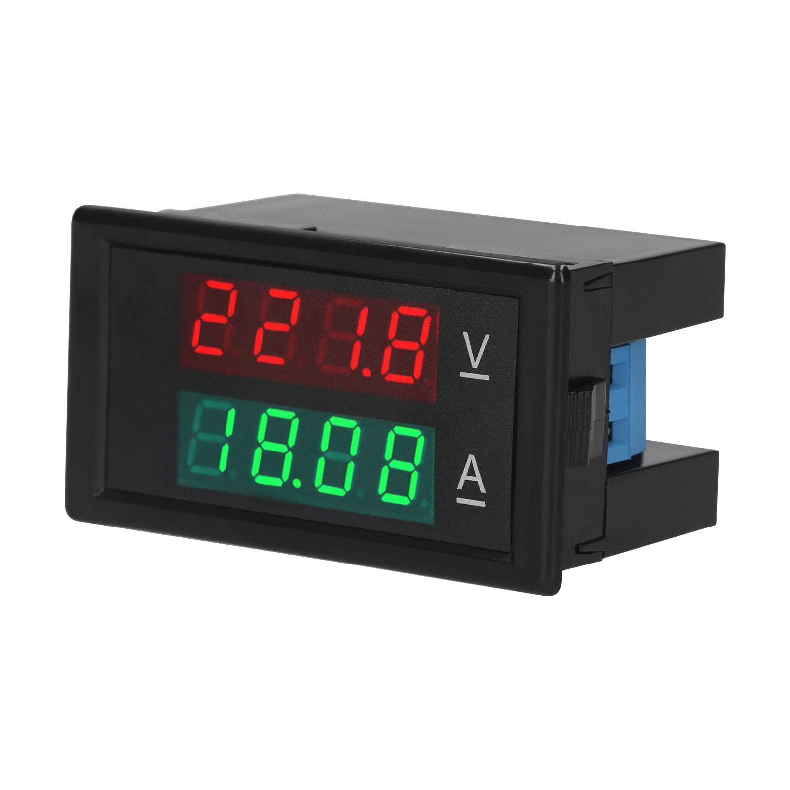 Ammeter,Volt Tester Meter Amp Red Dual Meter Amp Red Ammeter Tester ...
