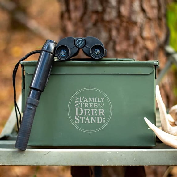 Ammo Can Man | Laser Engraved My Family Tree Has A Deer Stand in It ...