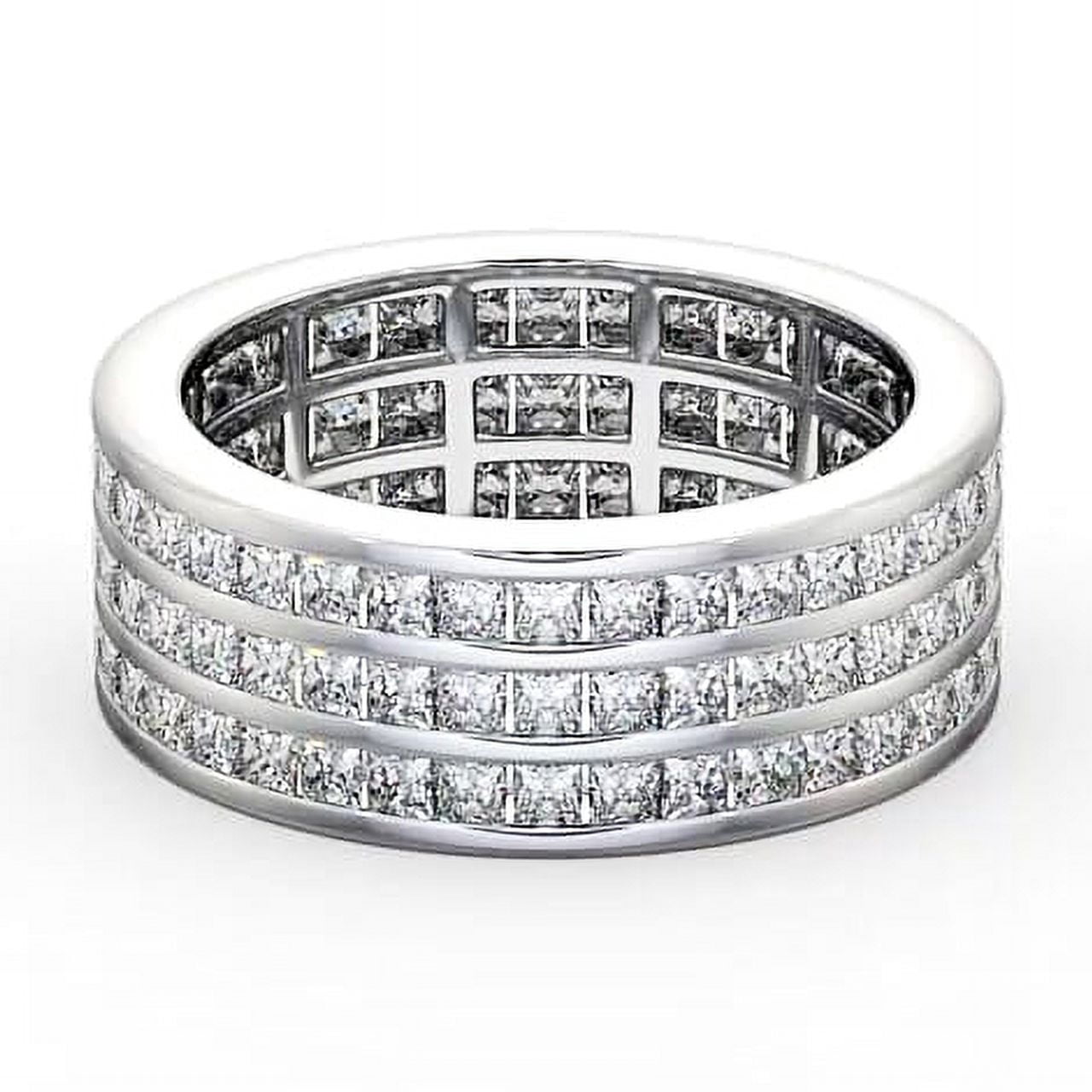 Ammo Jewel 0.6 Ct VVS1/D Princess Cut Lab Created Simulated Diamond ...