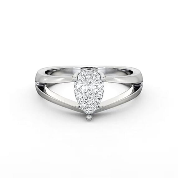 Ammo Jewel 1.7 Ct Princess Cut Lab Created Simulated Diamond Ring - 14K ...