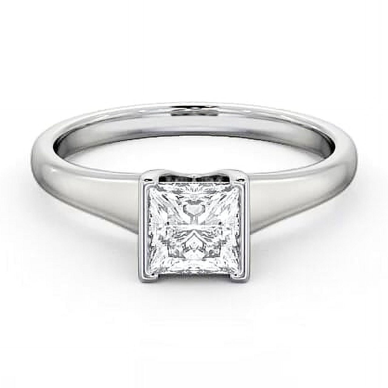 Ammo Jewel 1.9 Ct Princess Cut Excellent Diamond Ring - Beautiful ...