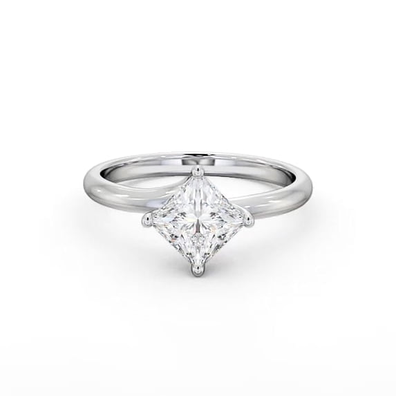 Ammo Jewel 14K White Gold Over Anniversary Ring - 1.7 Ct Lab Created ...