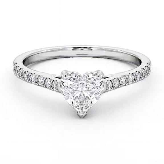 Ammo Jewel 2.1 Ct Radiant Cut Diamond Wedding Rings - 14K White Gold ...