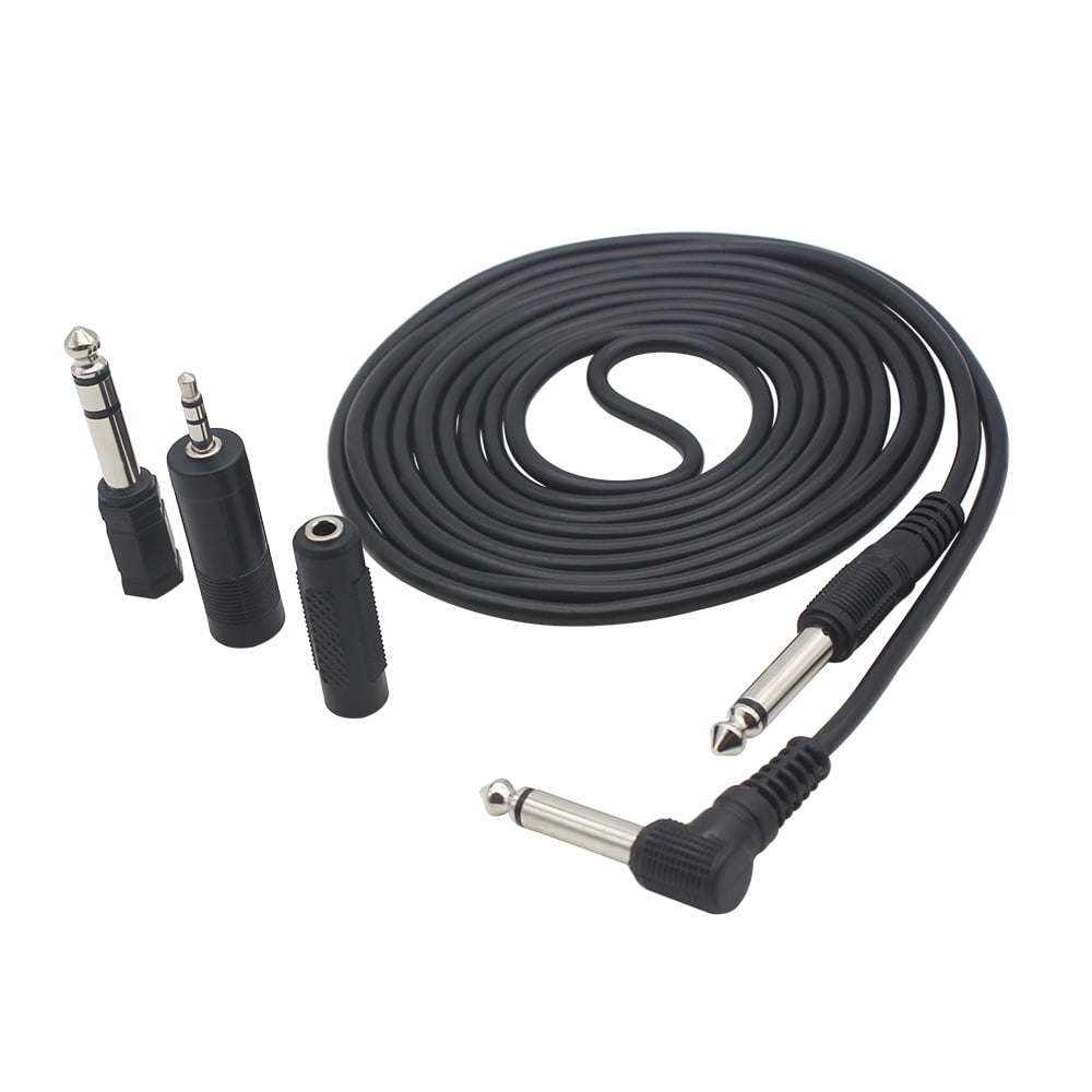 / 10 Feet Instrument Guitar Audio Cable 1/4-Inch 6.35mm Straight to ...