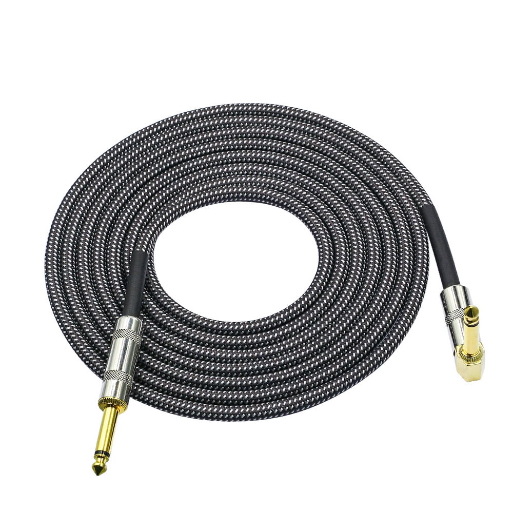 Ammoon 3 Meters/ 10 Feet Musical Instrument Audio Guitar Cable Cord 1/4 ...