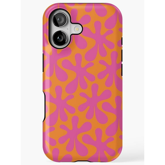 Amoeba Dance Funky Retro Abstract iPhone Case 11 12 13 14 15 16 17 Pro ...