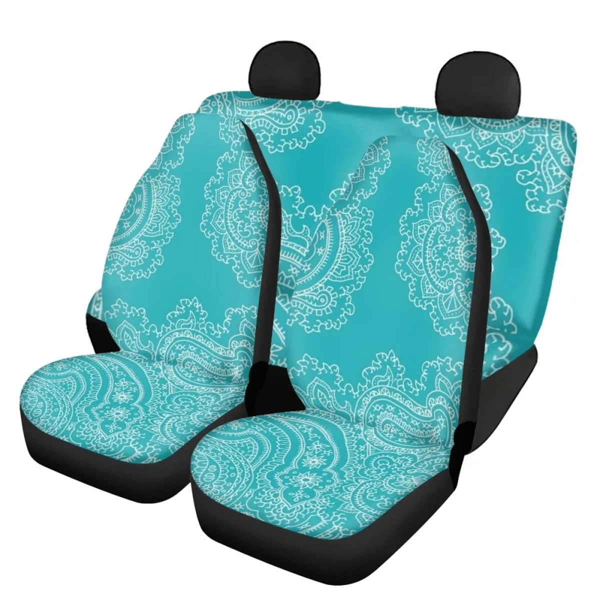 Amoeba Pattern Full Set Vehicle Seat Cover for Men Women Beautiful Non ...