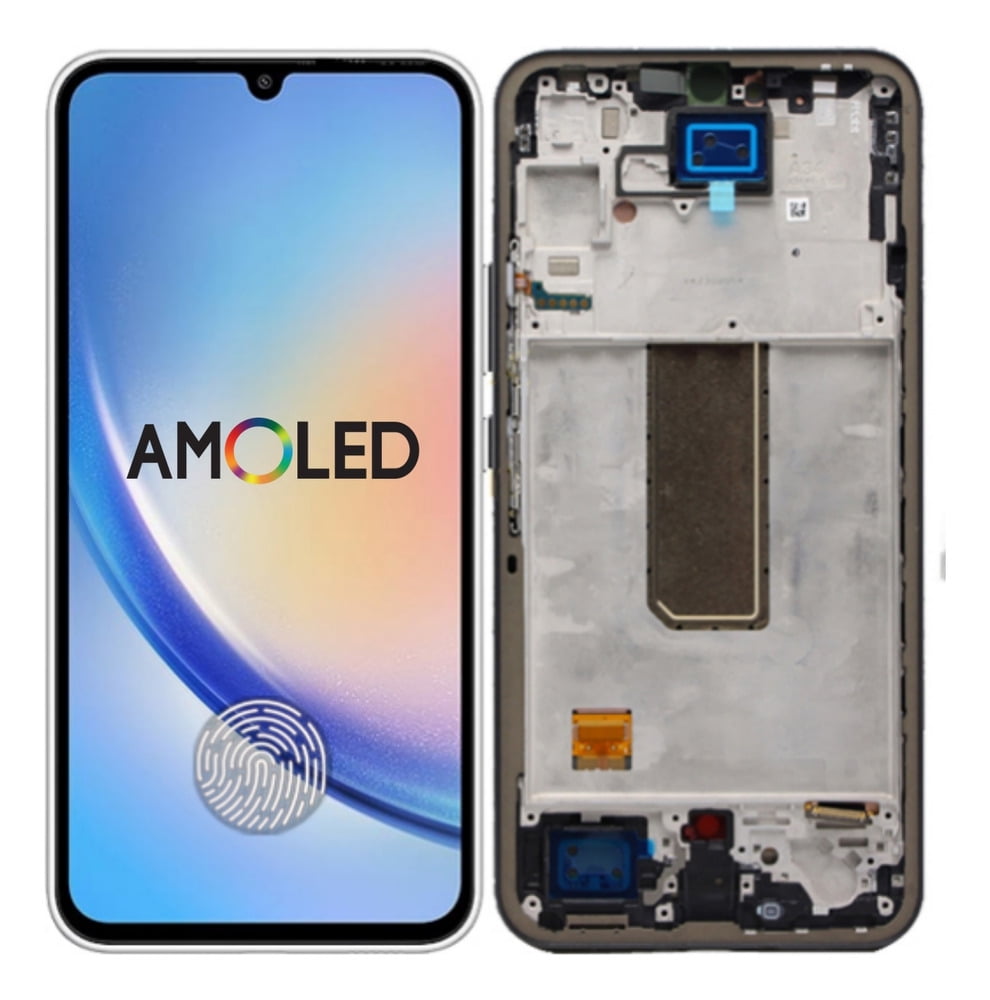 Amoled Display With Frame for Samsung Galaxy A34 5g A346b - Walmart.com