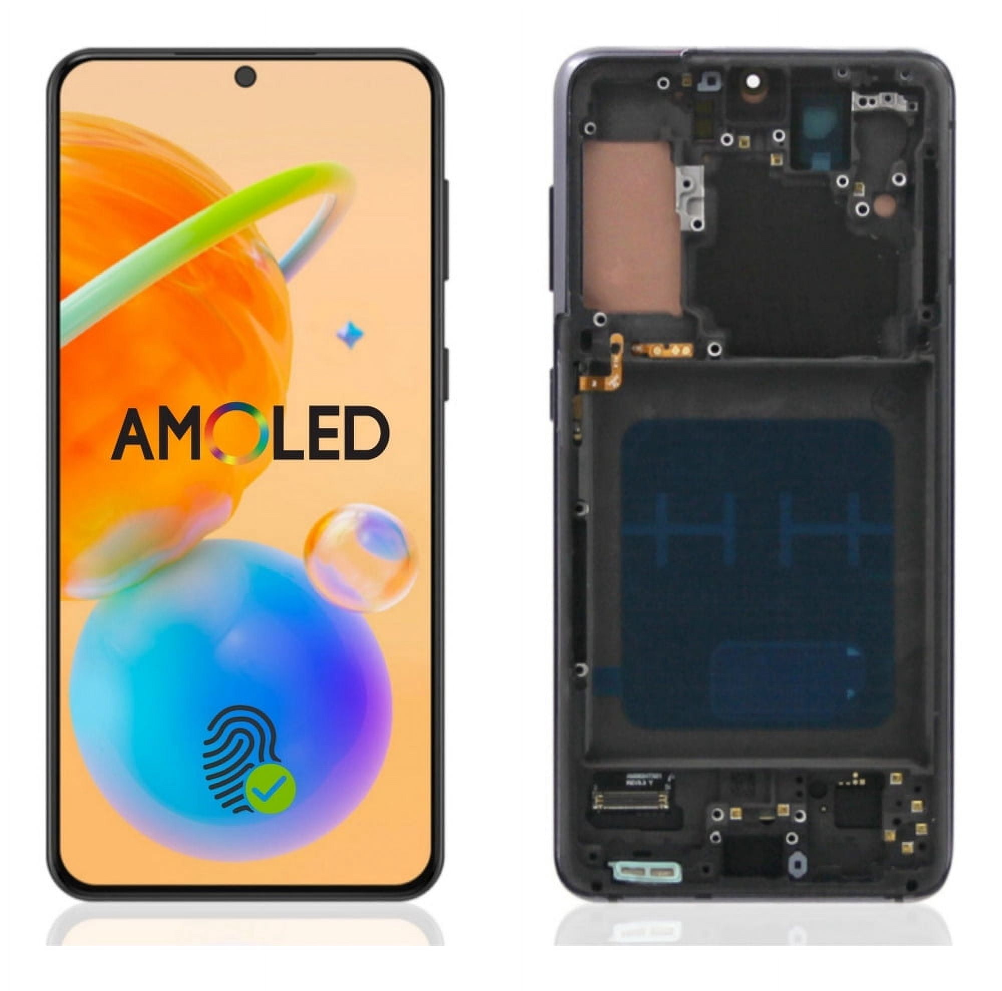 Amoled Display With Frame for Samsung Galaxy S21 5g G991b - Walmart.com