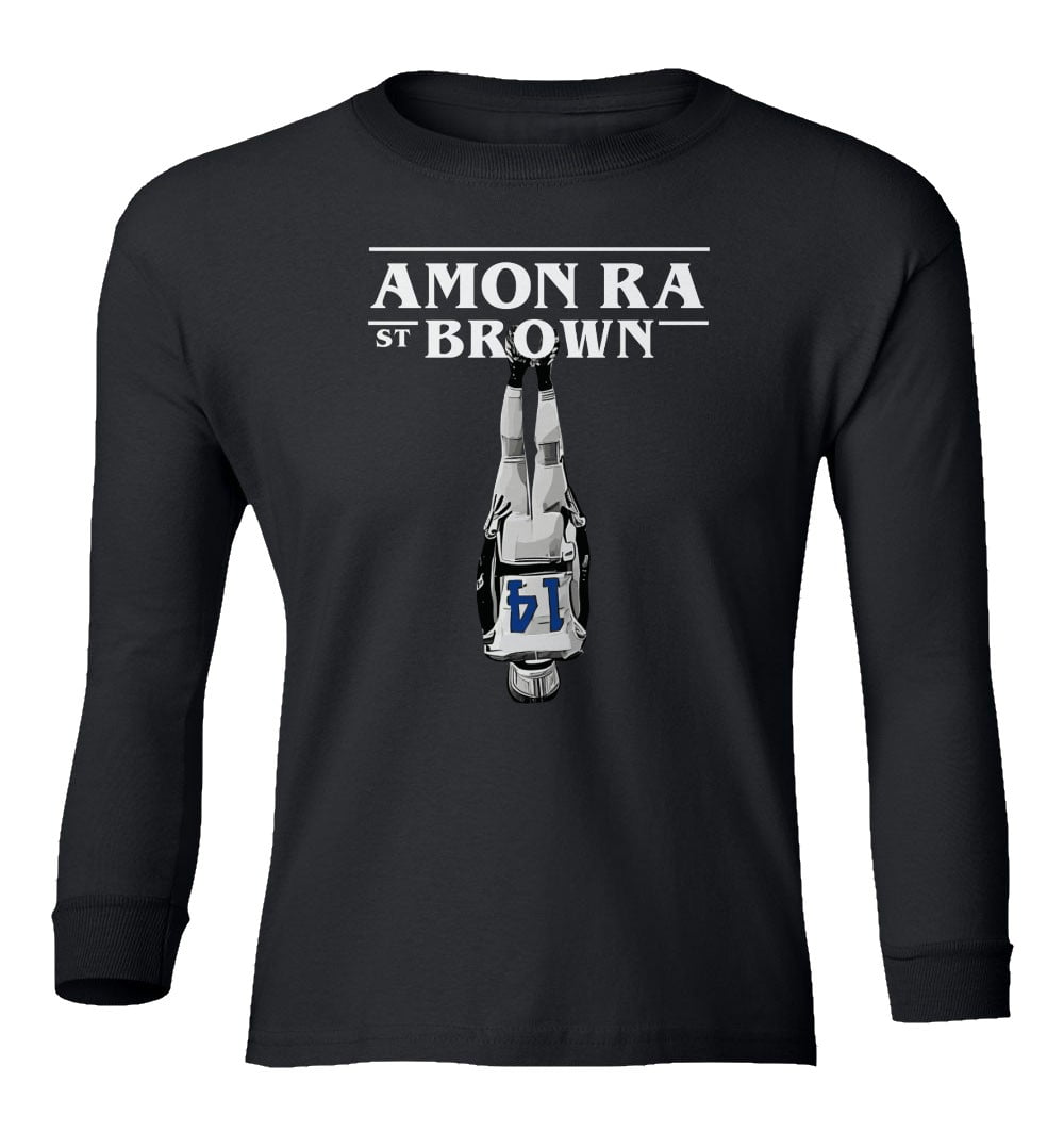 Amon-Ra Headstand Celebration - Detroit Football Fans Toddler Long ...