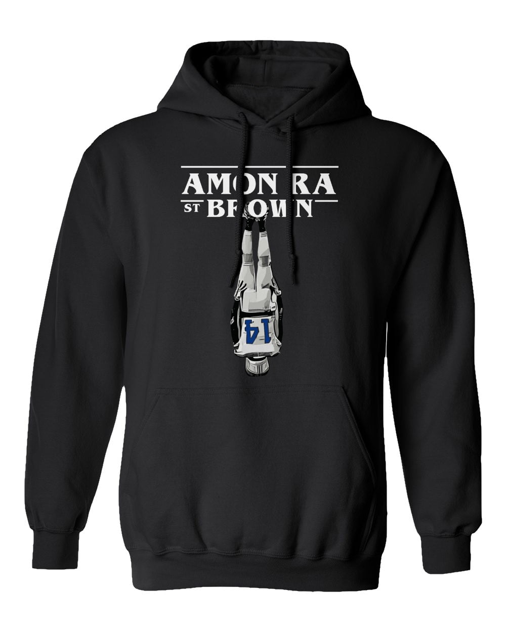 Amon-Ra Headstand Celebration - Detroit Football Fans Unisex Hooded ...