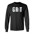 Amon-Ra Headstand Tee - Detroit GRIT Football Fans Long Sleeve T-Shirt ...