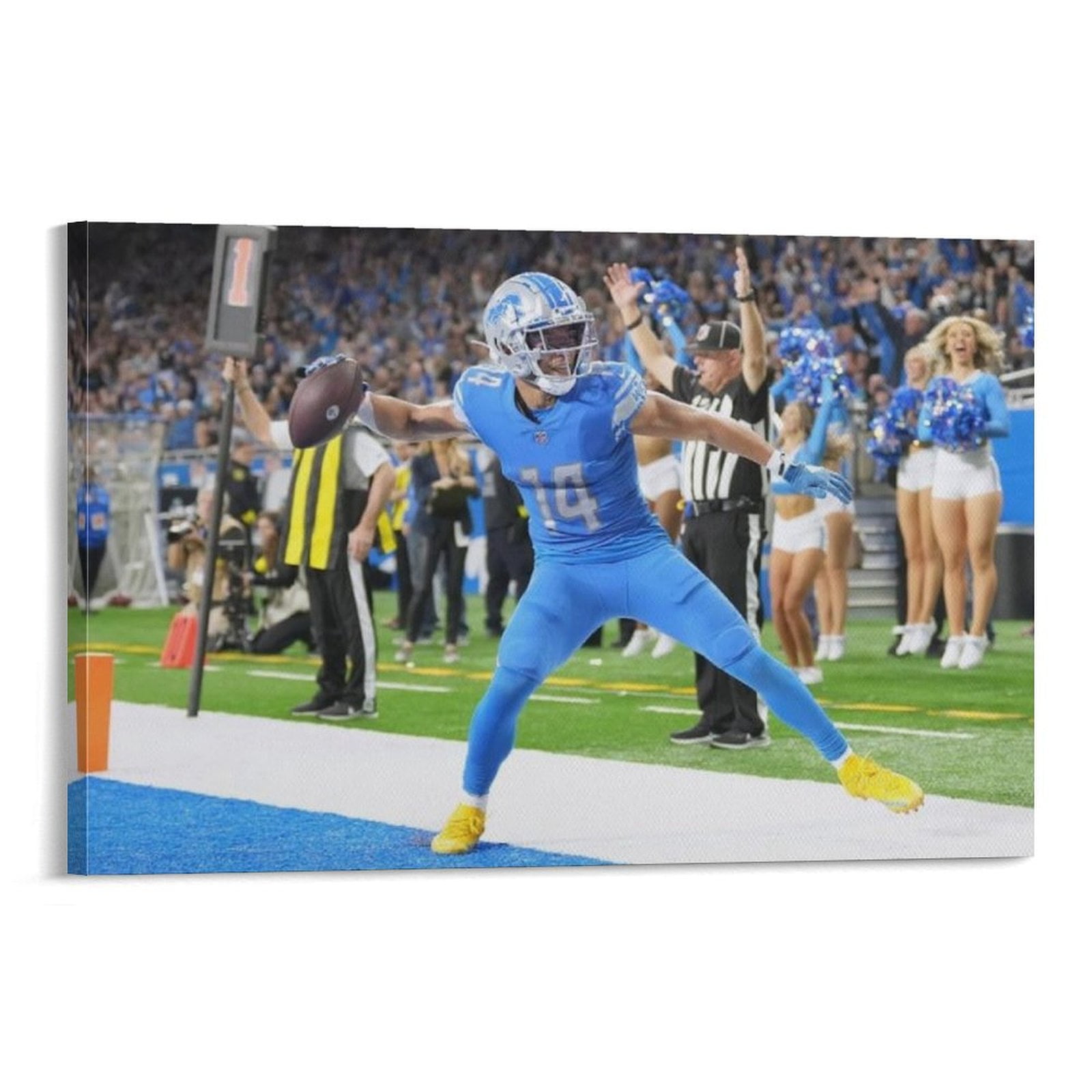 Amon-Ra St. Brown Canvas Poster Canvas Wall Art Poster Decorative ...