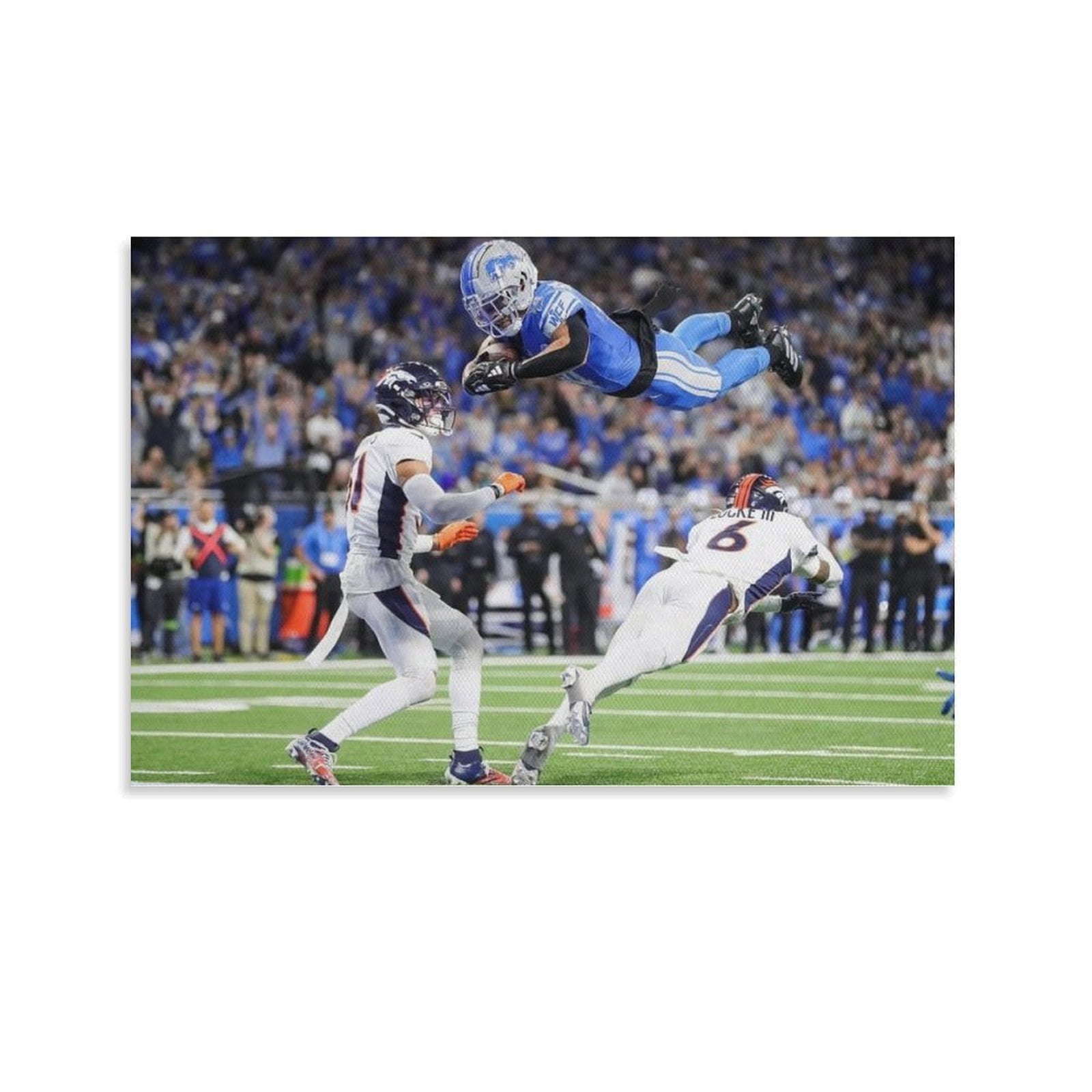 Amon-Ra St. Brown Canvas Poster Print Photo Art Painting Canvas Poster ...