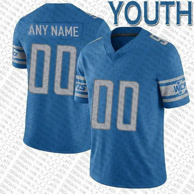 Amon Ra St Brown Sam LaPorta Football Jersey David Montgomery Jared ...