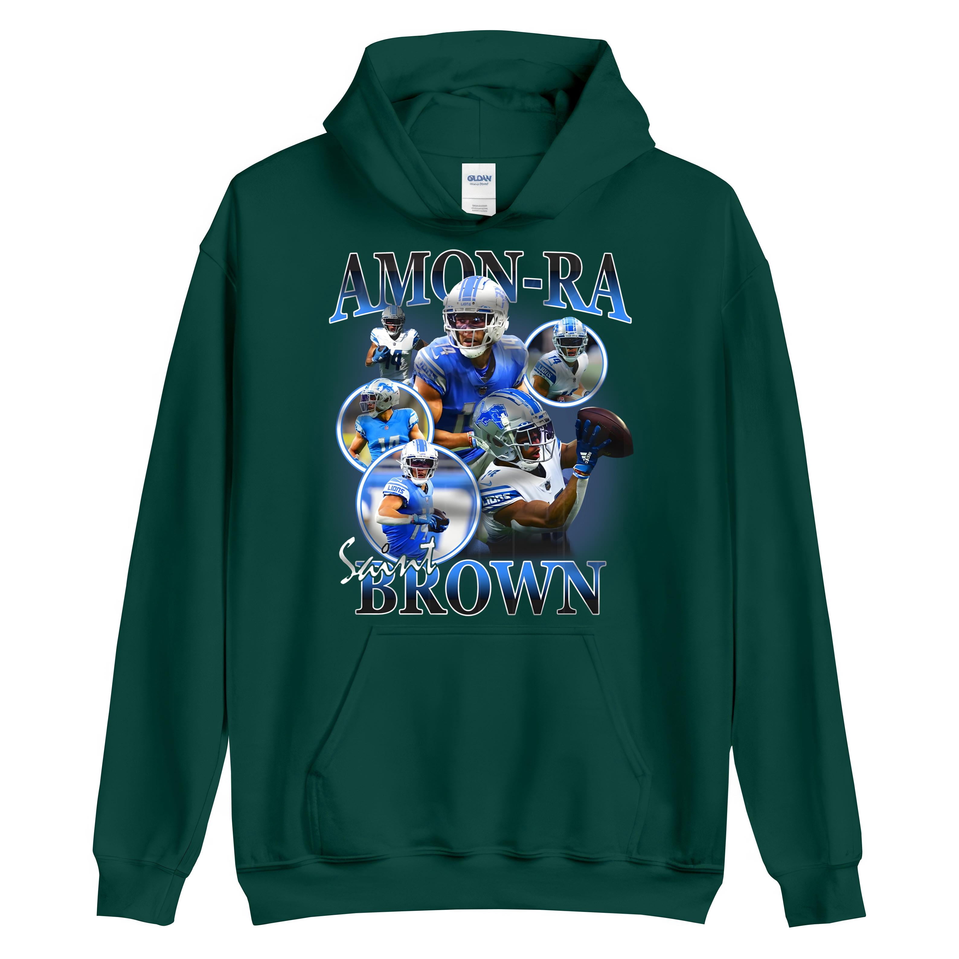 Amon-Ra St Brown shirt for Youth Boys Girls 90s bootleg rap vintage ...