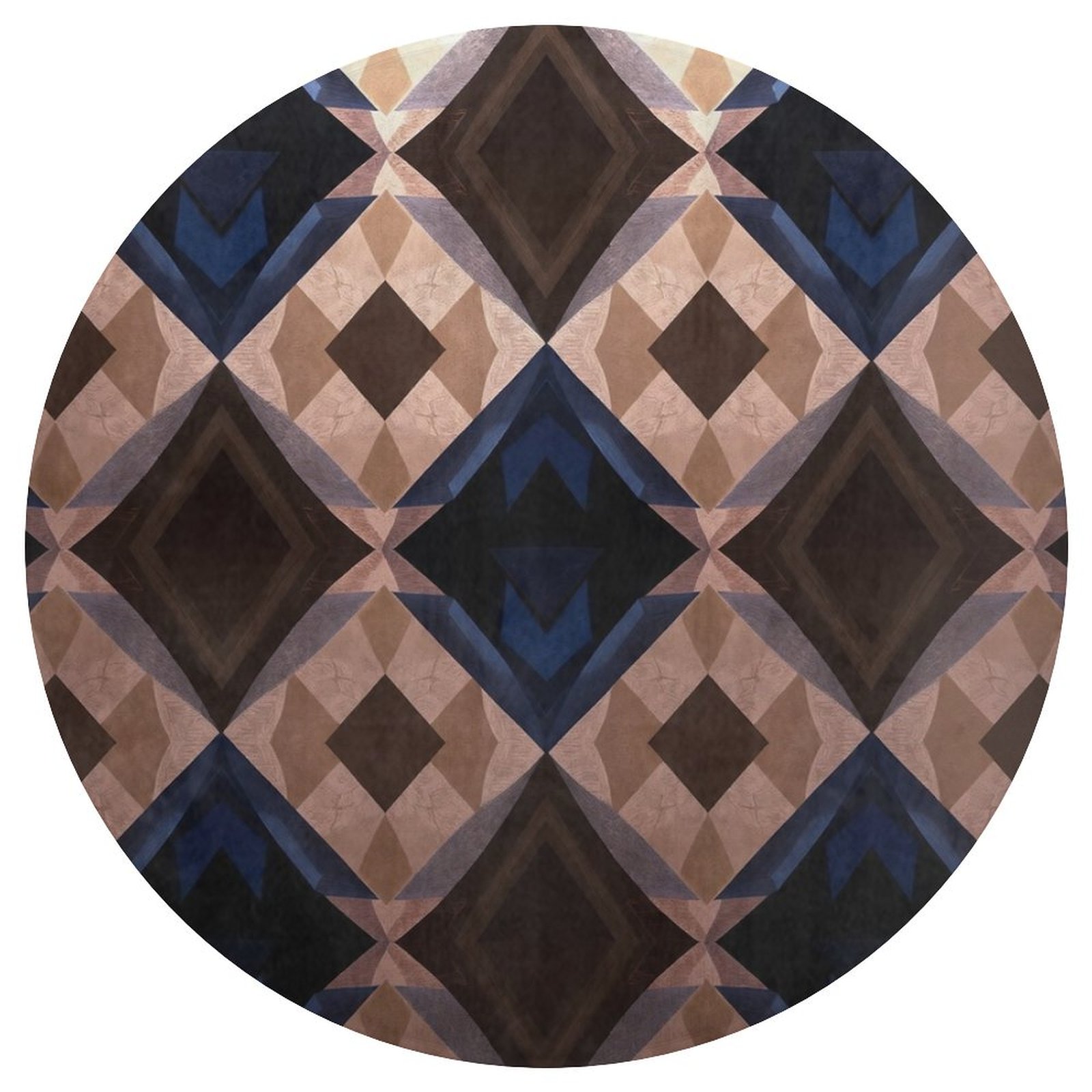 Amond Pattern Round Carpet Living Room Carpet Modern And Stylish Living ...
