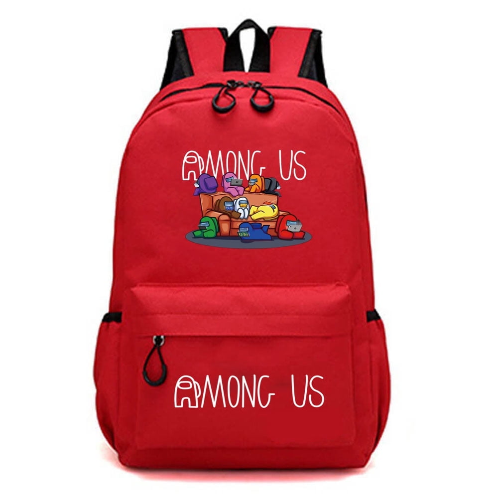 Among Funny Us Backpacks Cartoon Backpack 3D Printed Laptop Bag ...