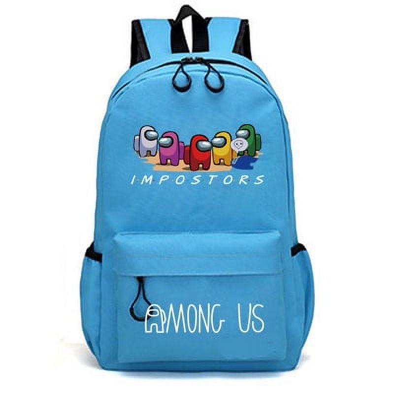 Among Funny Us Backpacks Cartoon Backpack 3D Printed Laptop Bag ...