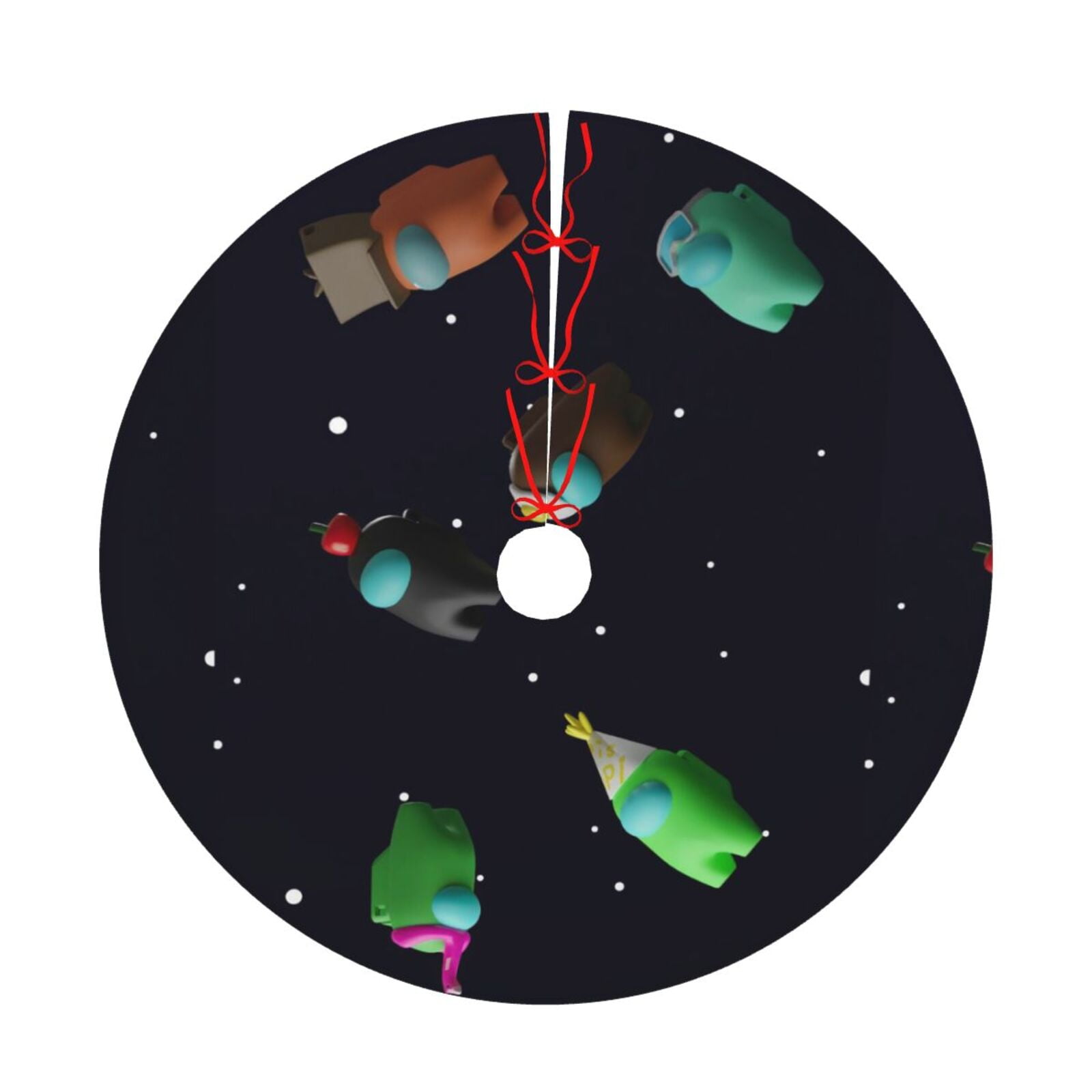 Among Us 30 Inch Christmas Tree Skirt,Christmas Decorations Xmas Tree ...