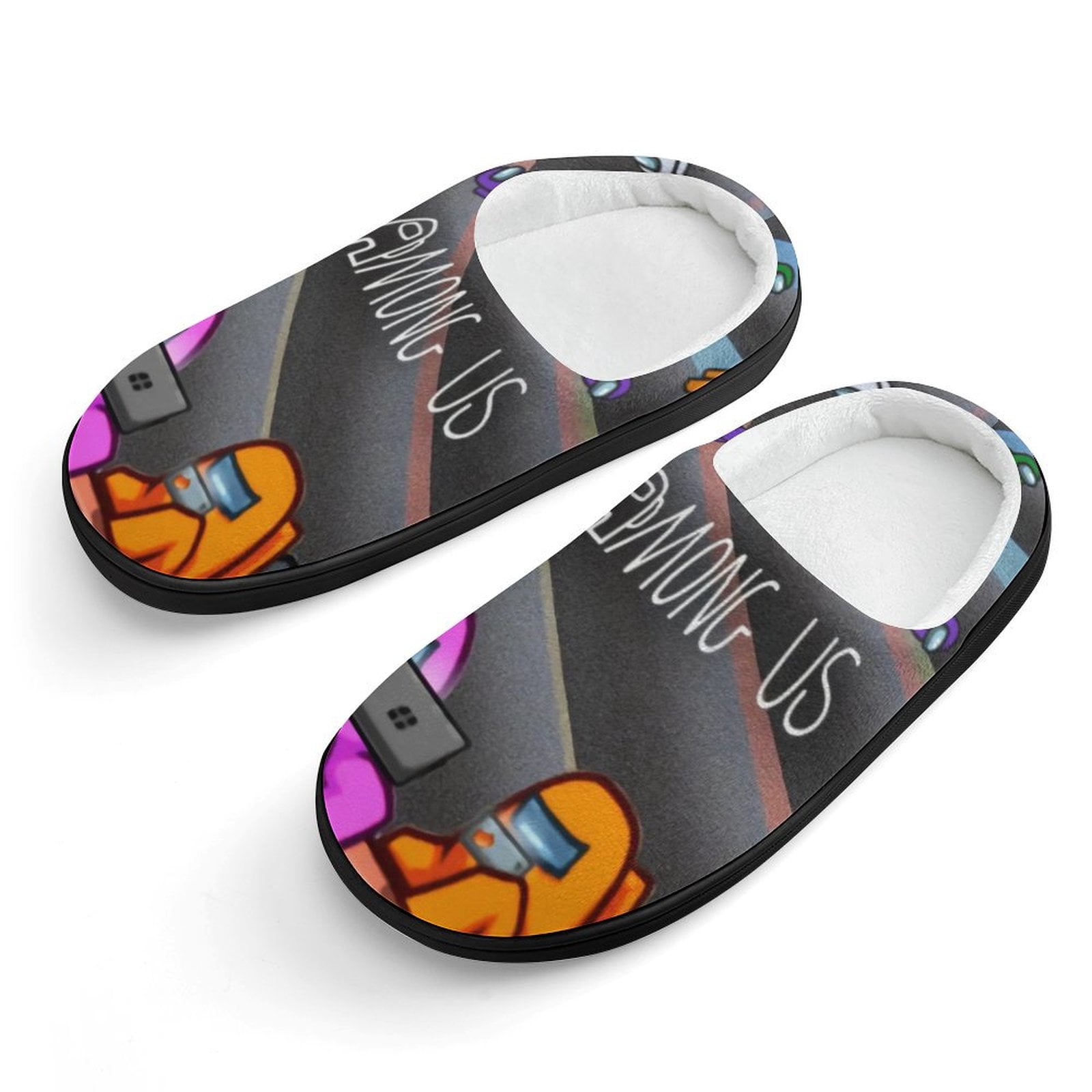 Among Us 30 Slippers for Kids Girls Boys,Soft Plush Cute Slippers Non ...