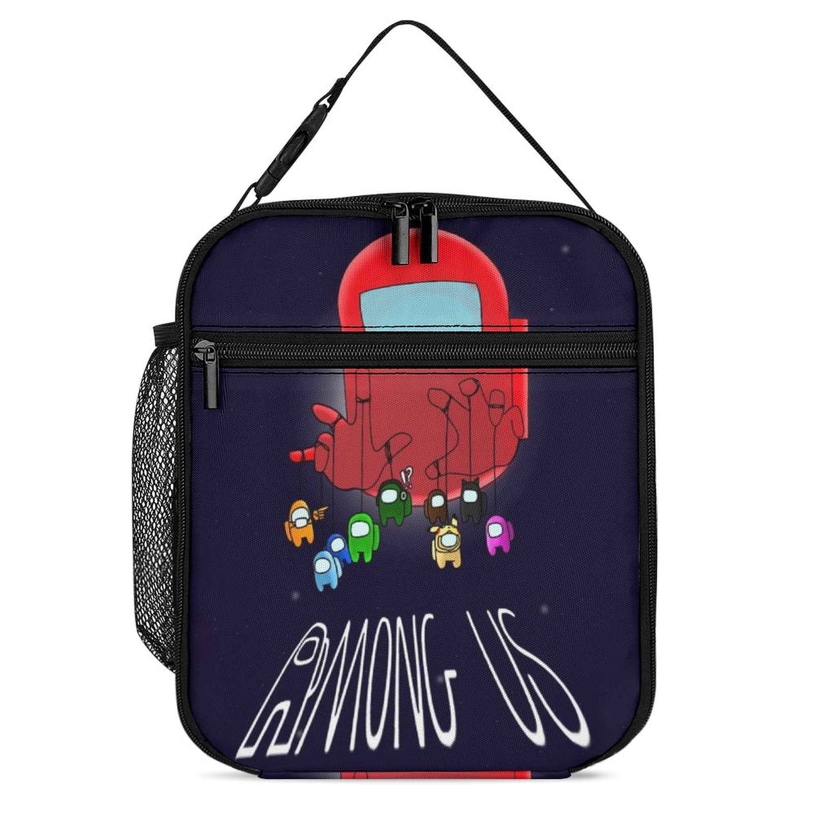 Among_Us 3D Print Lunch Bag, Personalized Portable Insulated Lunch Bag ...