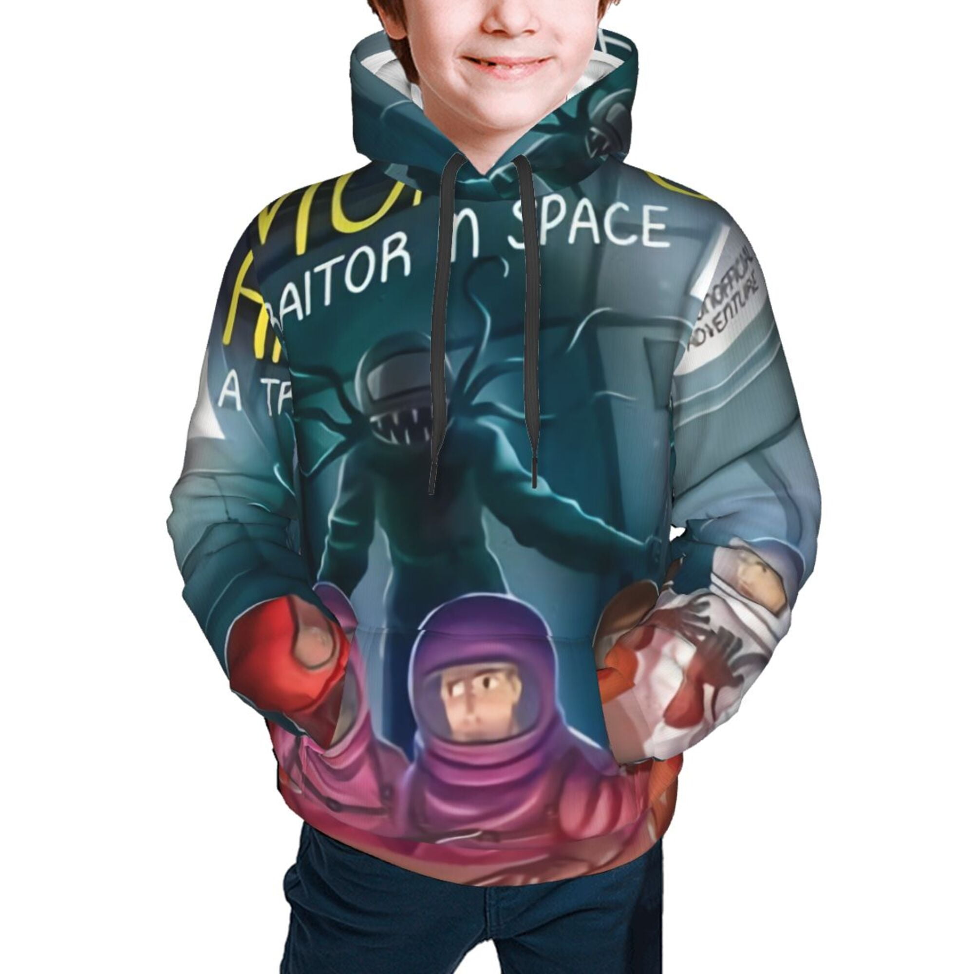Among Us-A Traitor In Space Hoodies for Boys Girls Teen Kids,Soft ...
