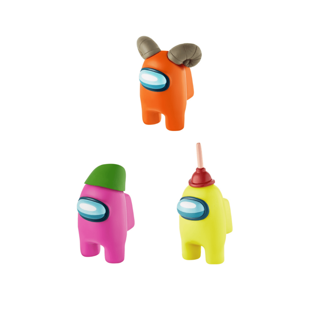 Among Us Action Figures Crewmate Series 2 - 3 Pack - Walmart.com