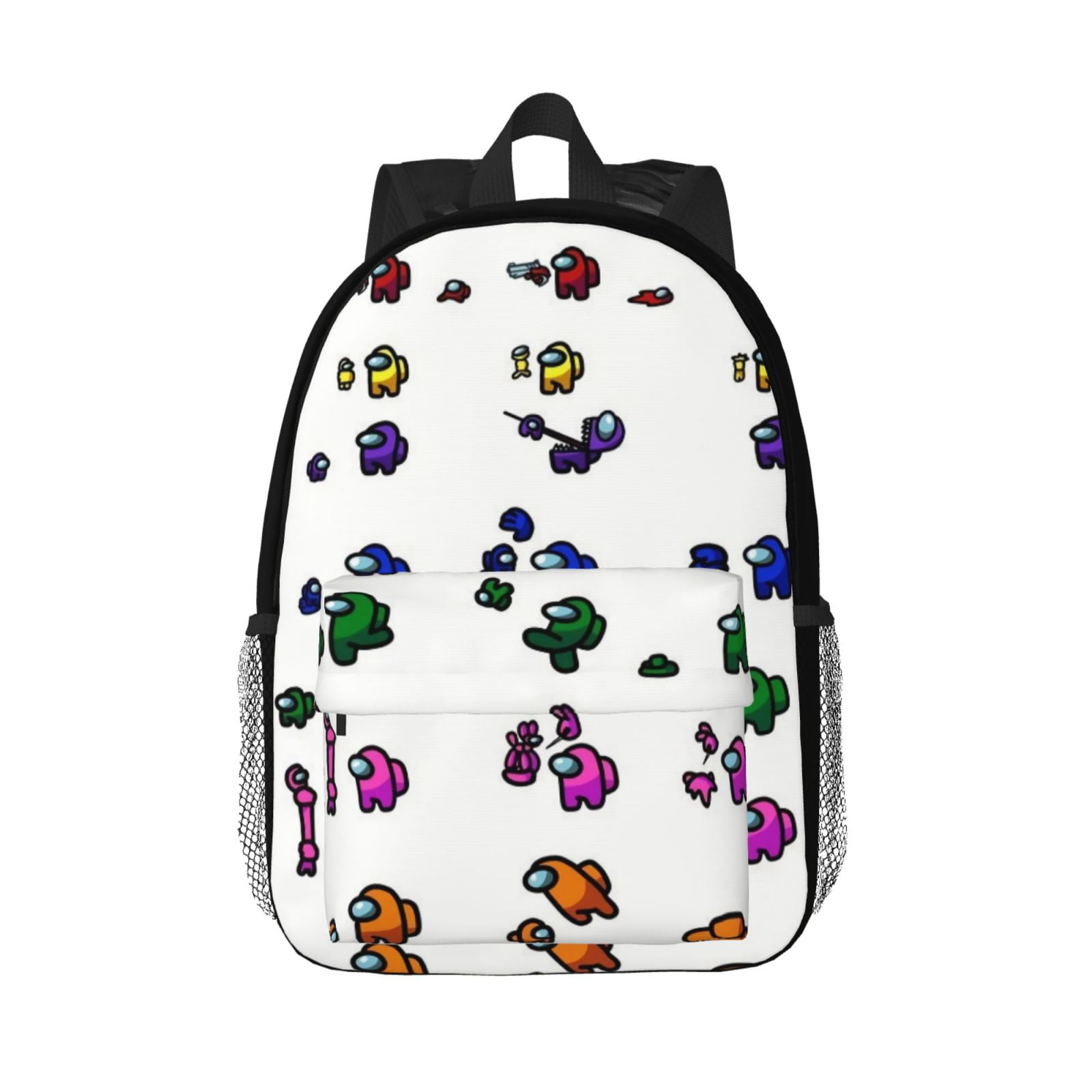 Among Us Backpack,Polyester Canvas Casual Laptop Backpack for Women Men ...