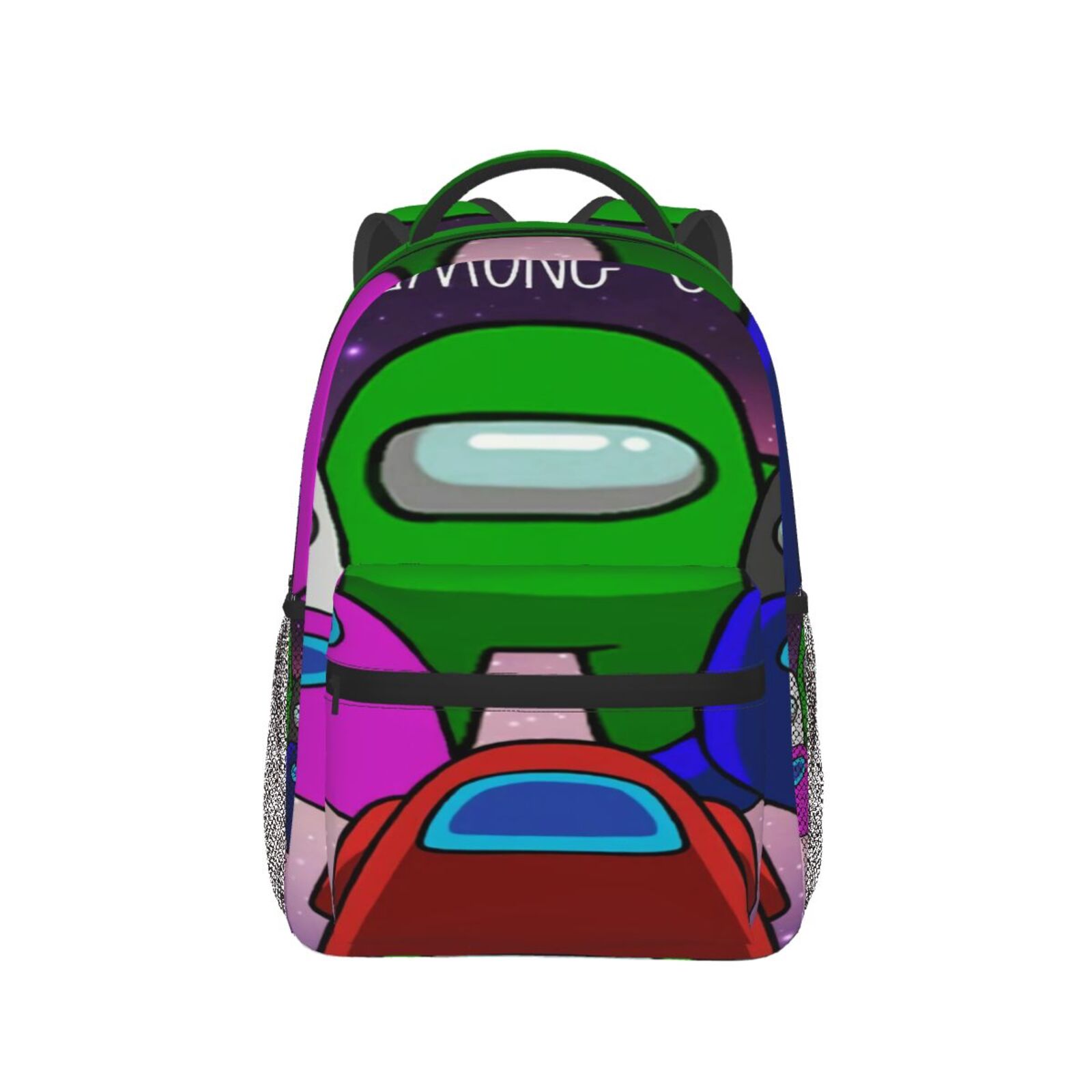 Among Us Backpack,Polyester Travel Backpack for Women Men Durable Laptop Backpack with Multiple ...