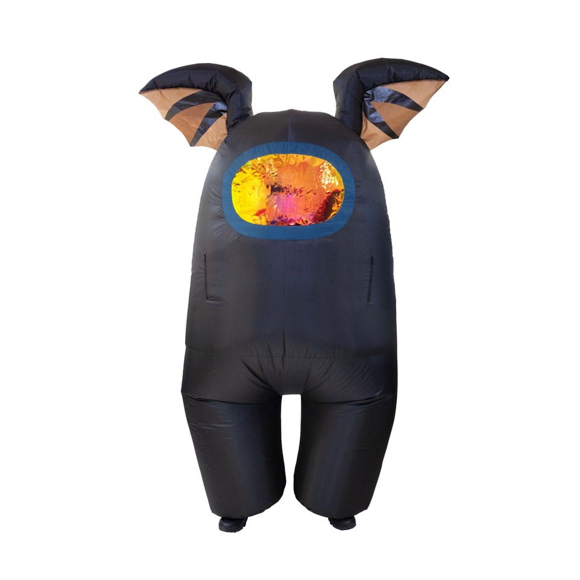 Among Us Bat Inflatable Halloween Costume for Adults, Black, Adult One ...