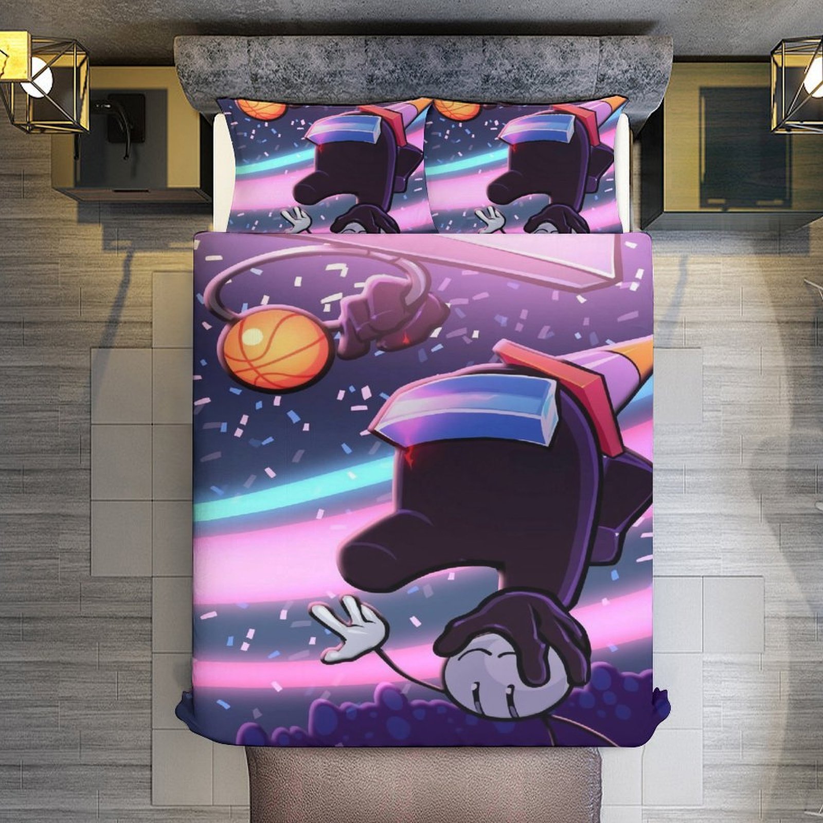Among Us Bedding Set,Duvet Cover Set for Kids Girls Teens Comforter ...