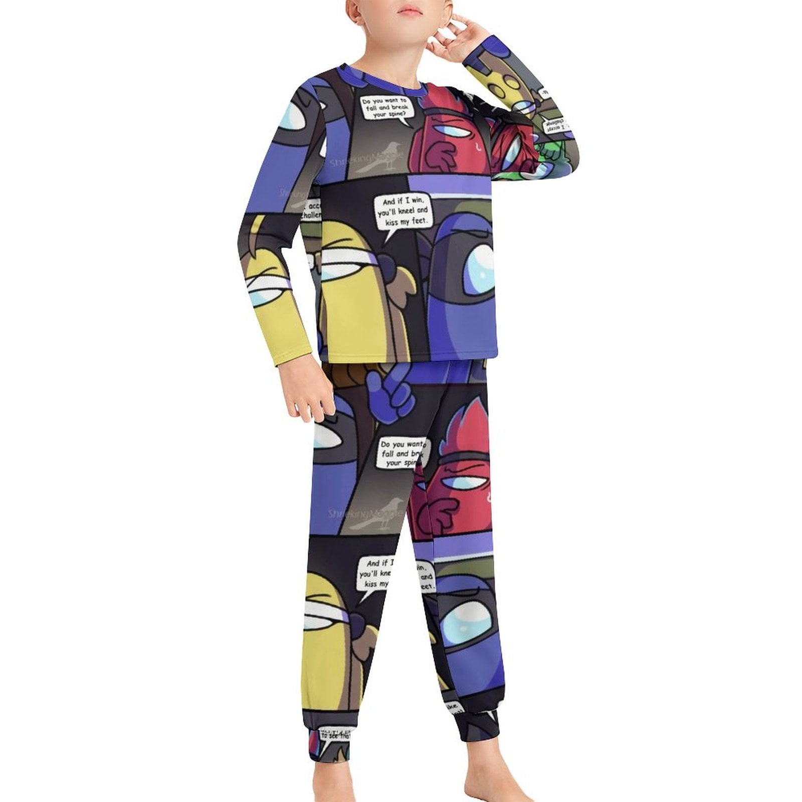 Among Us Bet Boys Pajamas for Toddler Clothes Set Planet Train ...