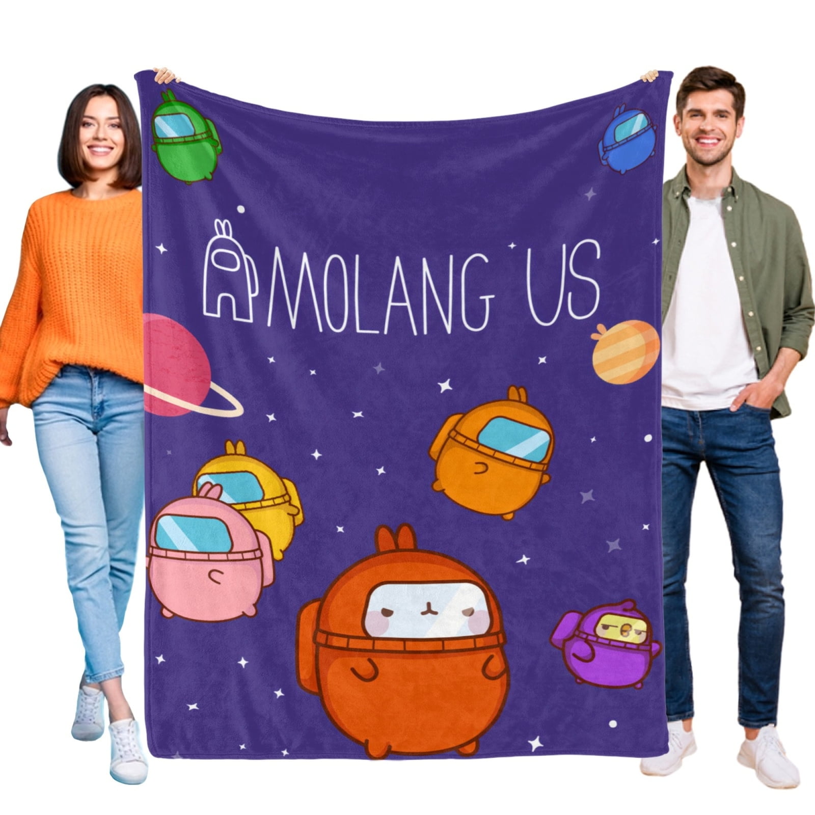 Among Us Blanket Soft Bed Sofa Throw Cozy Lightweight Birthday Gift ...