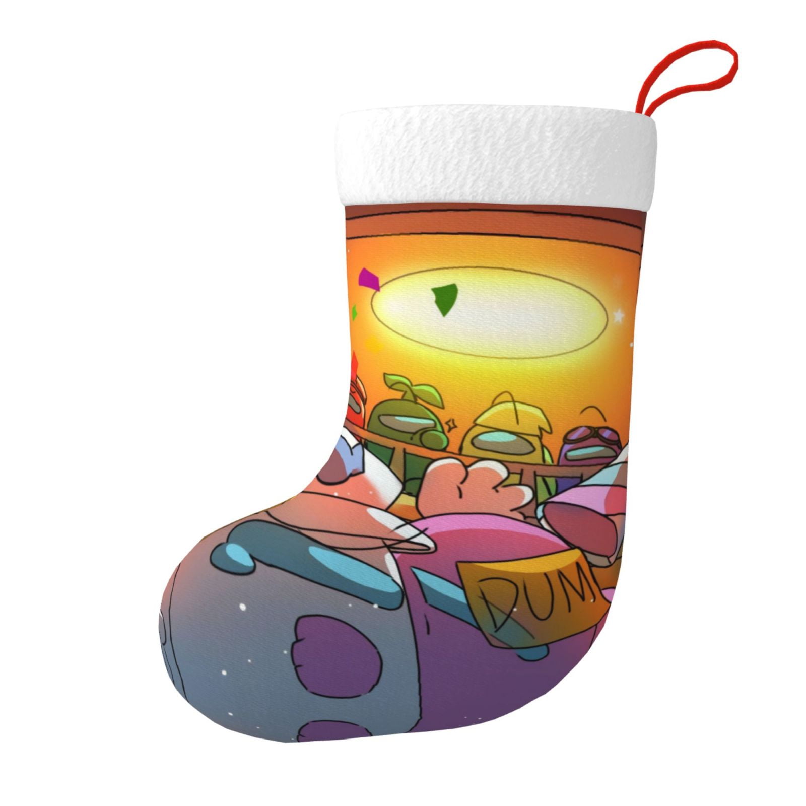 Among Us Celebration Christmas Stocking 18 Inch,Among Us Celebration ...