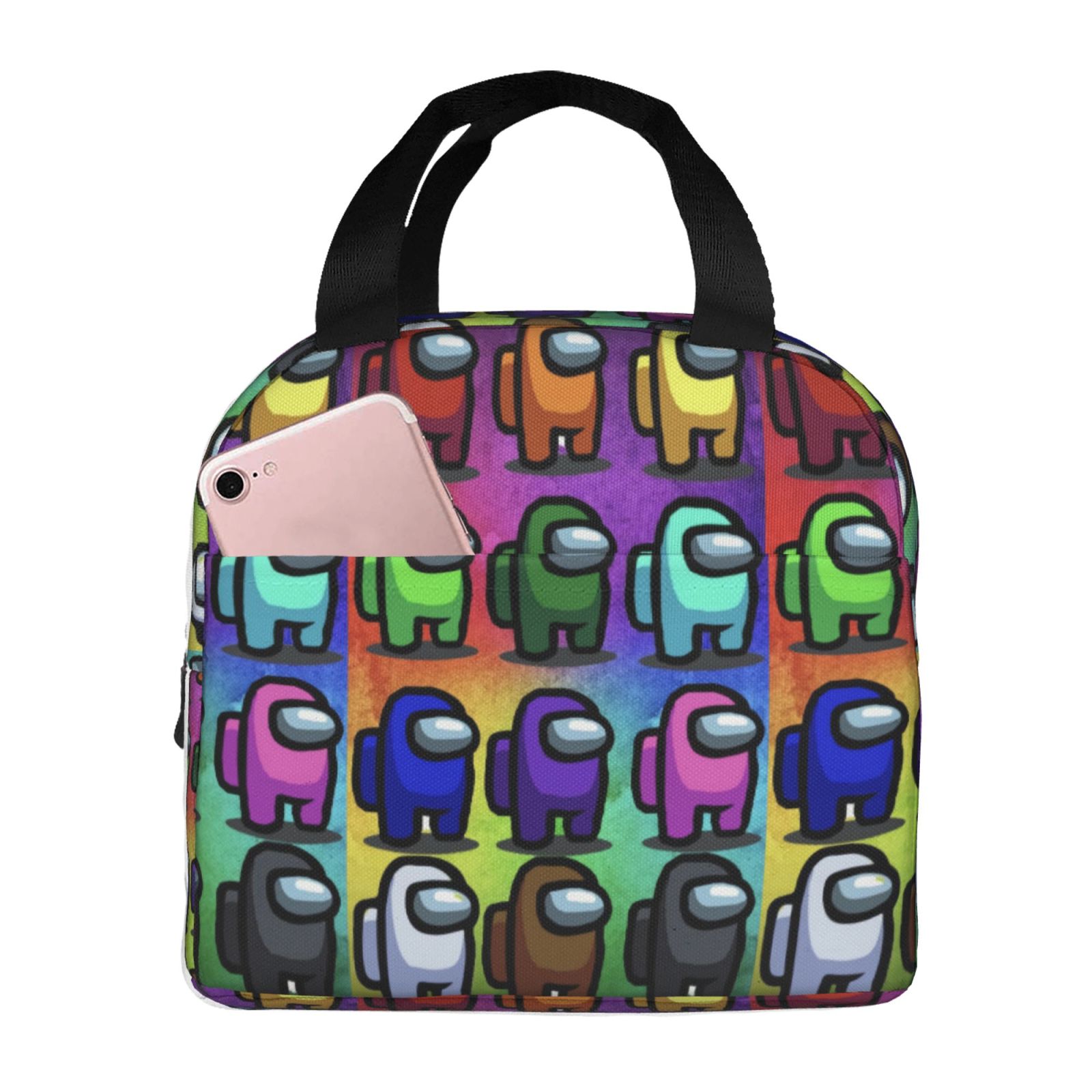 All Among Us Character Colours Lunch Box for Women/Men,Lunch Bag ...