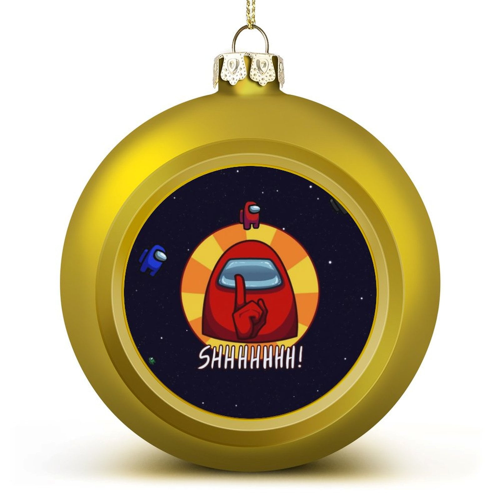 Among Us Christmas Ball Ornament 2.4 Inch Anime Hanging Xmas Ball for ...