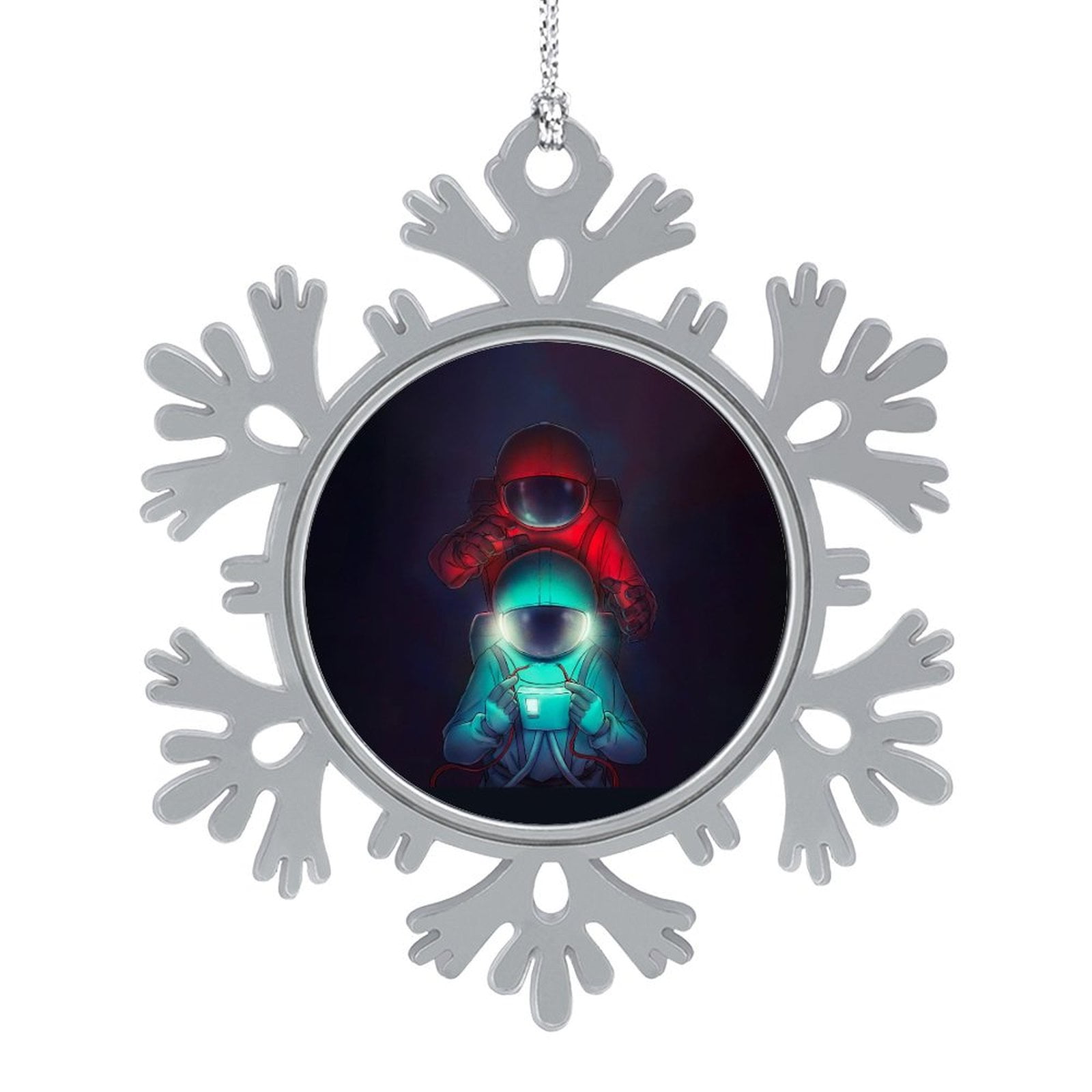 Among Us Christmas Hanging Snowflake Decorations Tree Ornaments for ...