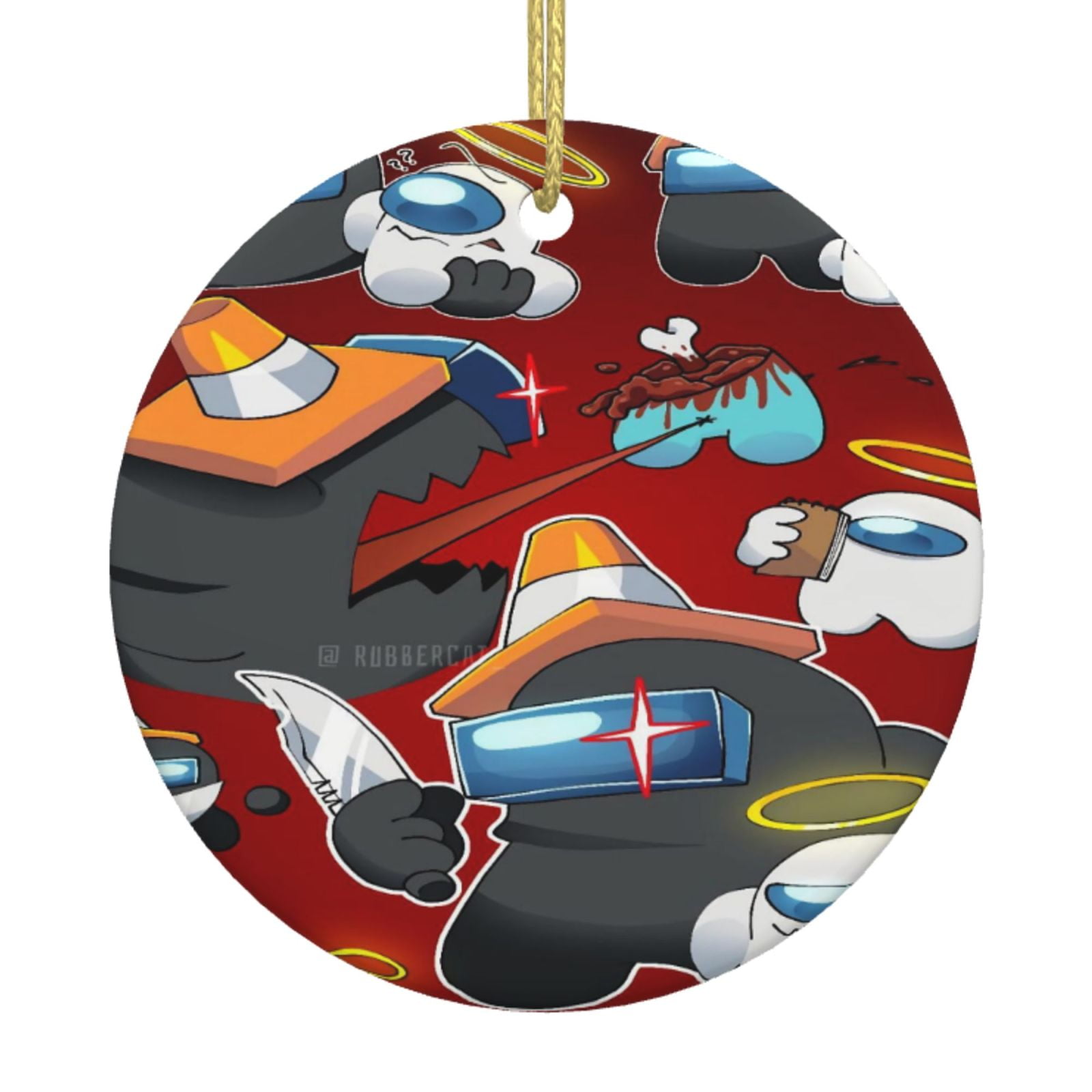 Among Us Christmas Ornament 2026,Ornaments for Christmas Tree,Gag Gifts ...