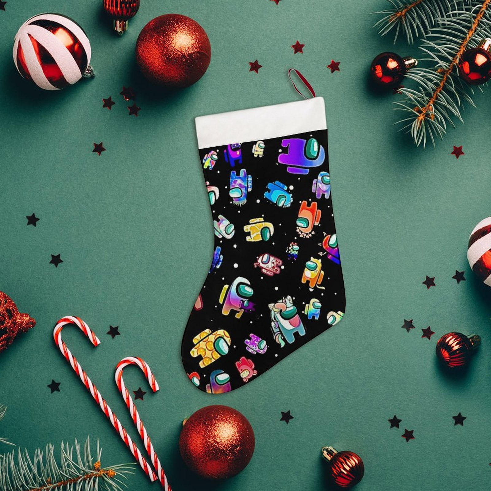 Among Us Christmas Stocking Personalized Large Christmas Stocking ...