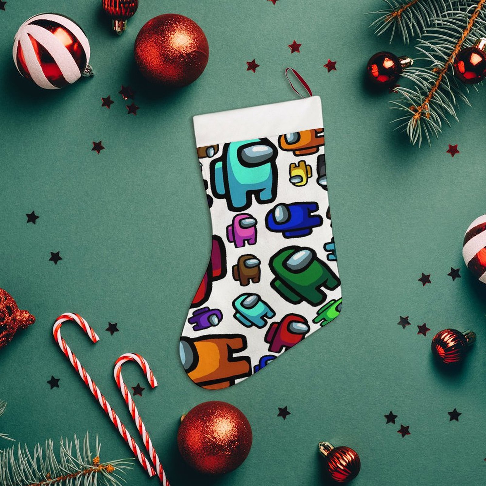 Among Us Christmas Stocking Personalized Large Christmas Stocking ...