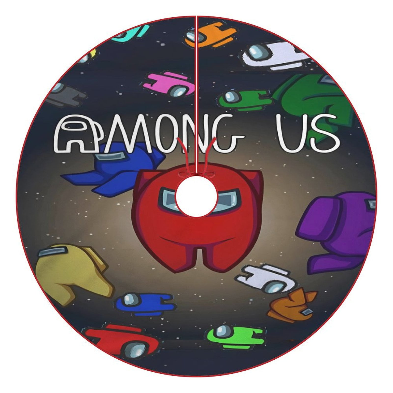 Among Us Christmas Tree Skirt 30"x30" Christmas Joy Party Decoration ...