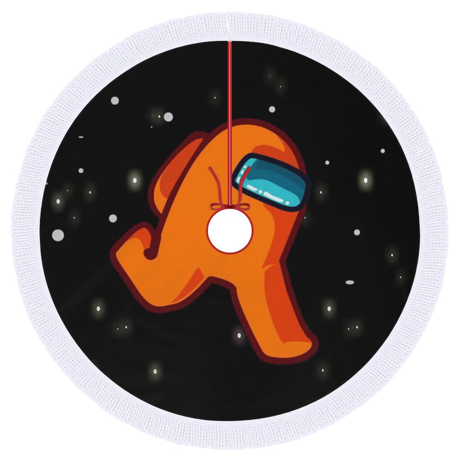 Among_Us Christmas Tree Skirt 36 inch Tree Skirt Large Xmas Tree Skirt ...