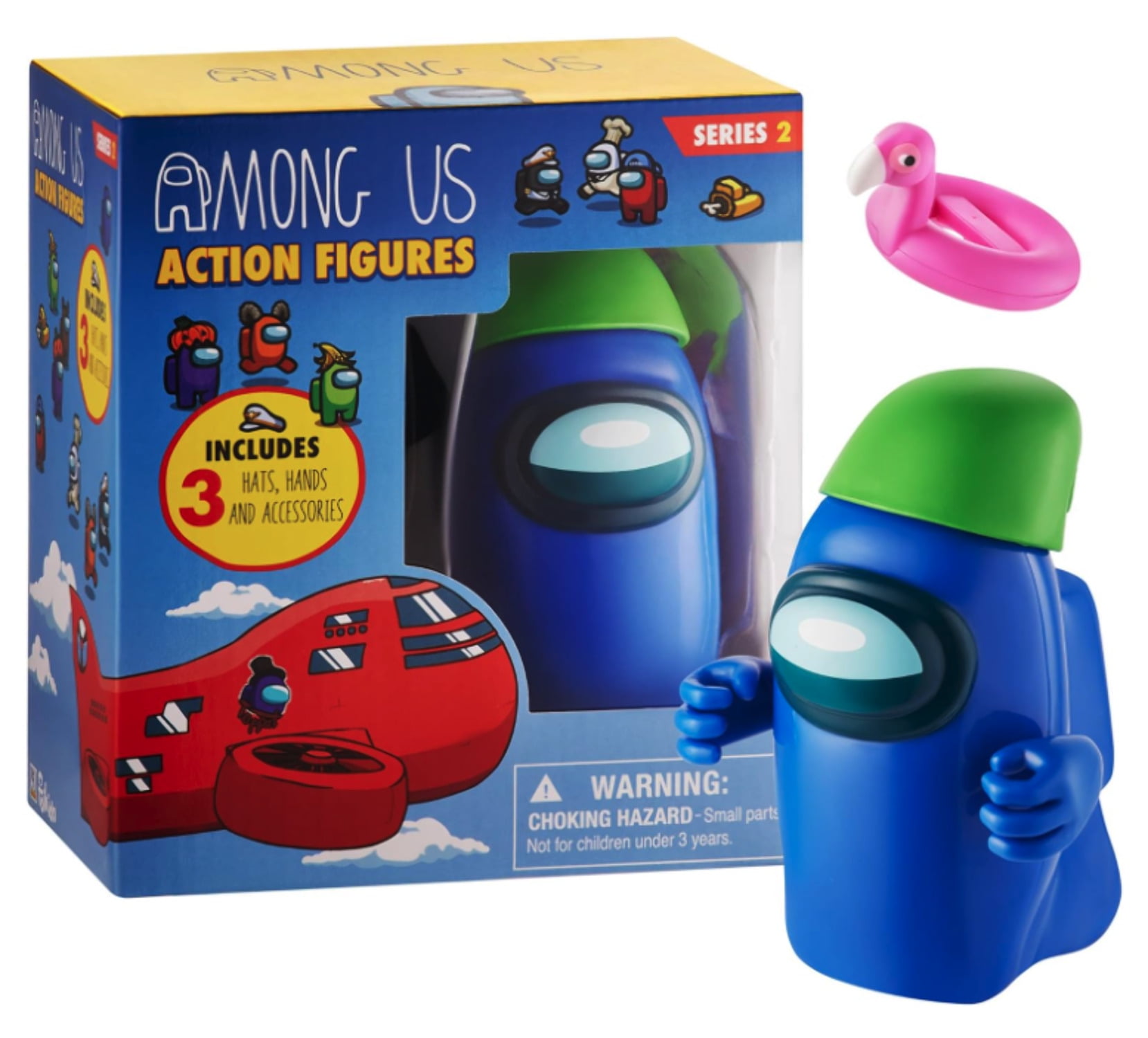 Among Us Collectible Action Figure Series 2 With Accessories - Blue ...